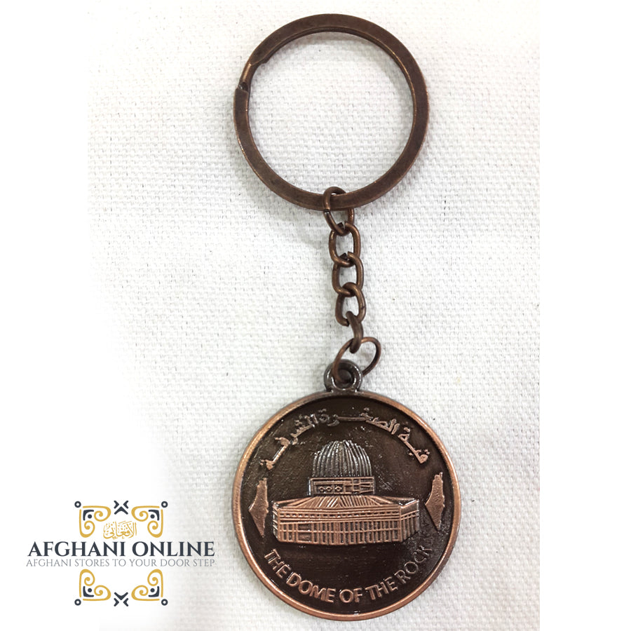 Jerusalem and Dome of the Rock key chain metal – afghanionline.com