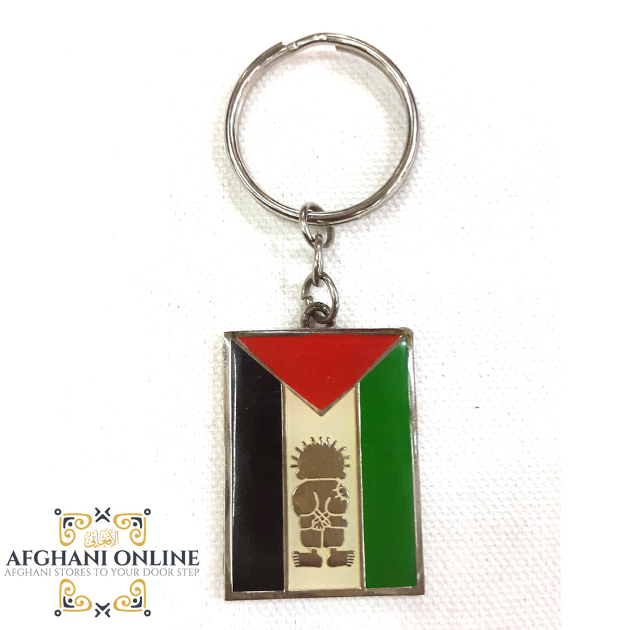 Palestinian Flag key chain Shape 3 – afghanionline.com