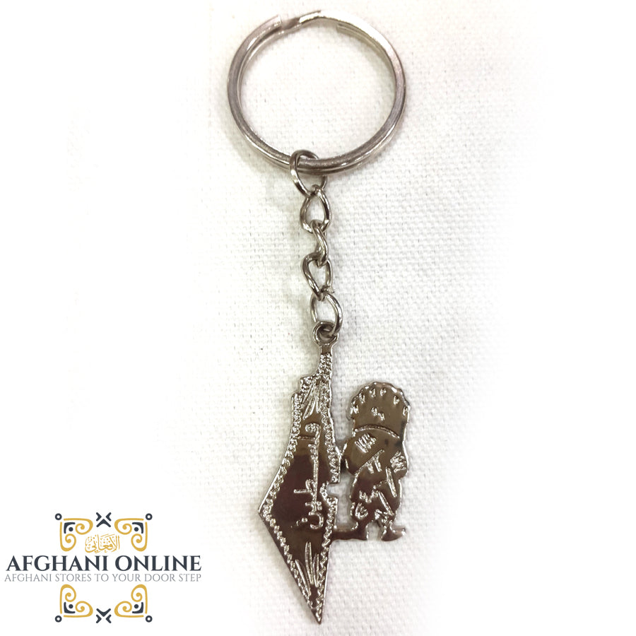 Map of Palestine with Handala key chain shape 2 – afghanionline.com