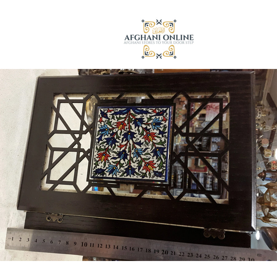 Arabesque Box With Square Pottery – afghanionline.com