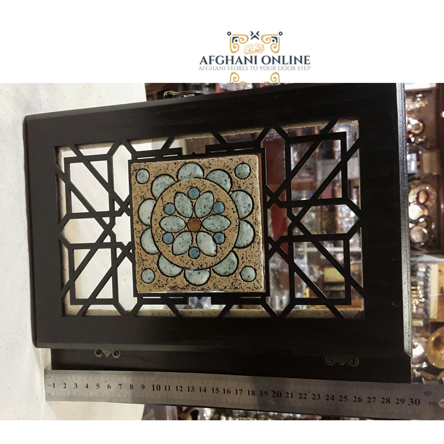Arabesque Box With Square Ceramic – afghanionline.com